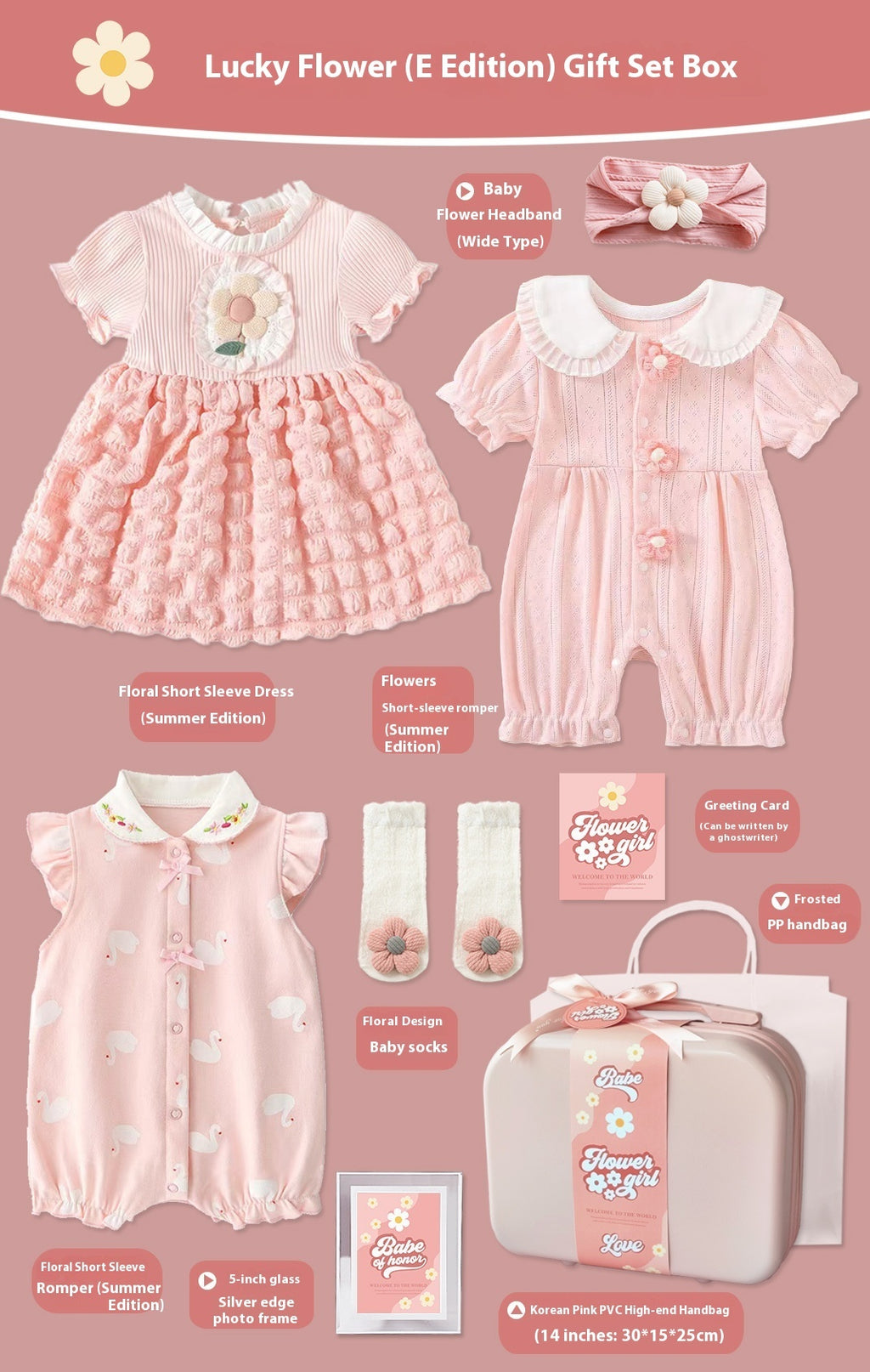 Baby Gift Package Baby Girl Little Princess Flowers – Marie’s Little Angels